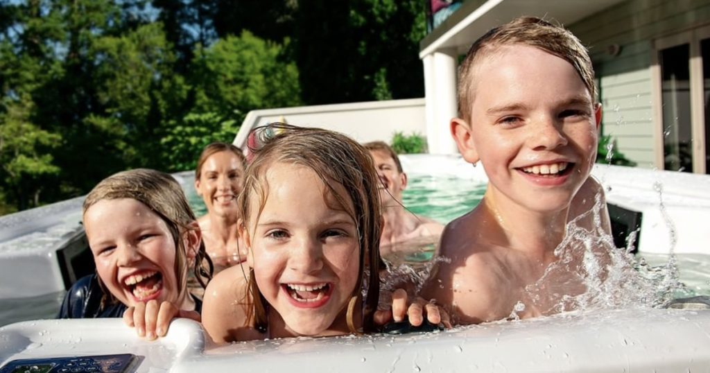 The Pool Spa Combo Perfect for Small Spaces | Tots to Teens